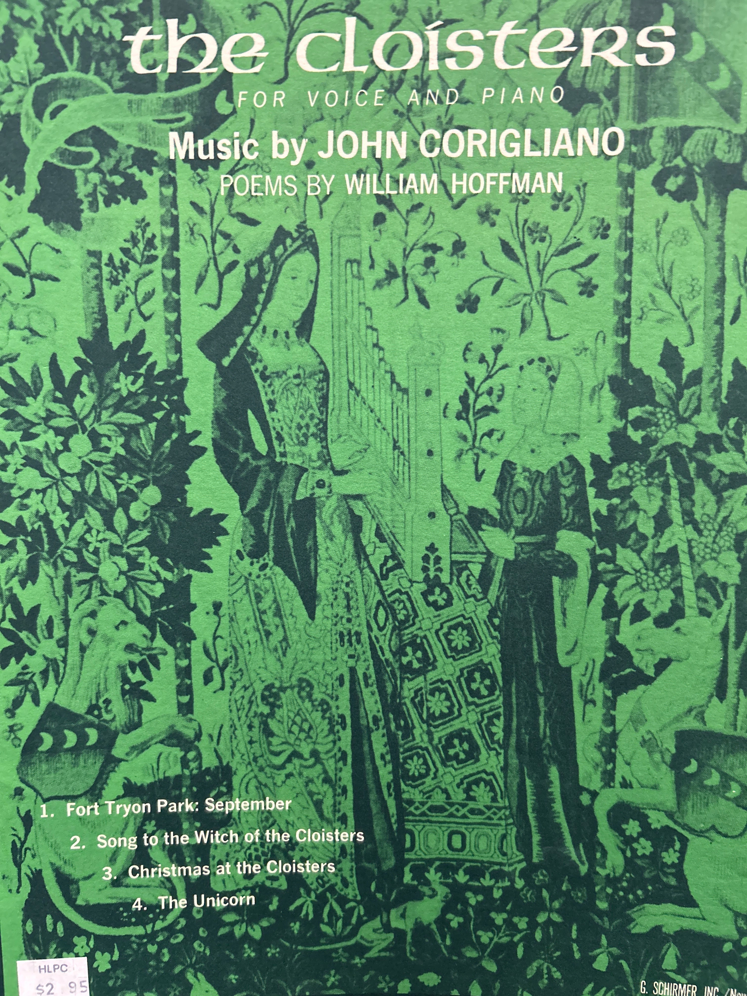Christmas at the Cloisters - Vocal - Corigliano / Hoffman – H & H Music
