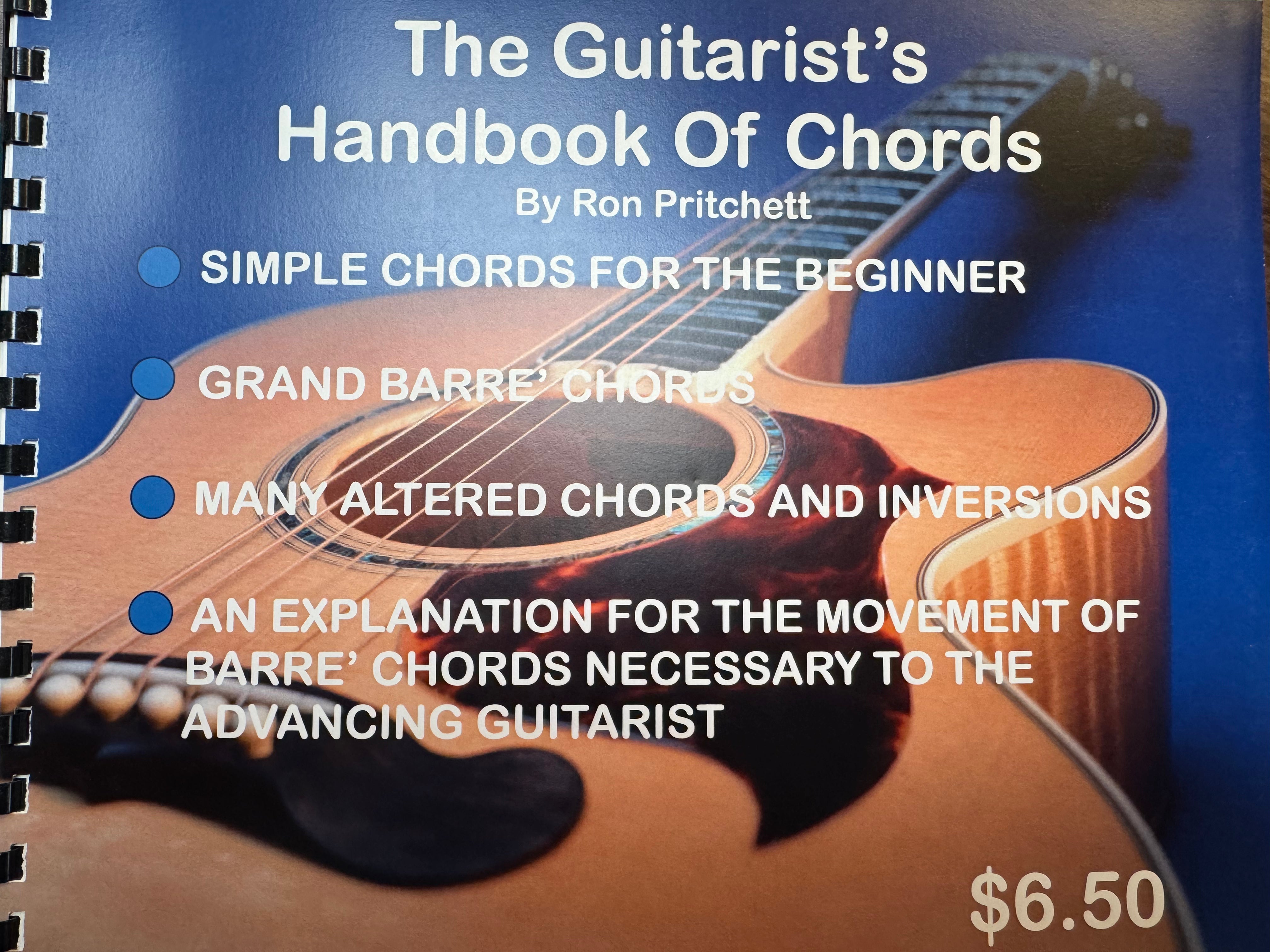 The Guitarist's Handbook of Chords by Ron Pritchett – H & H Music