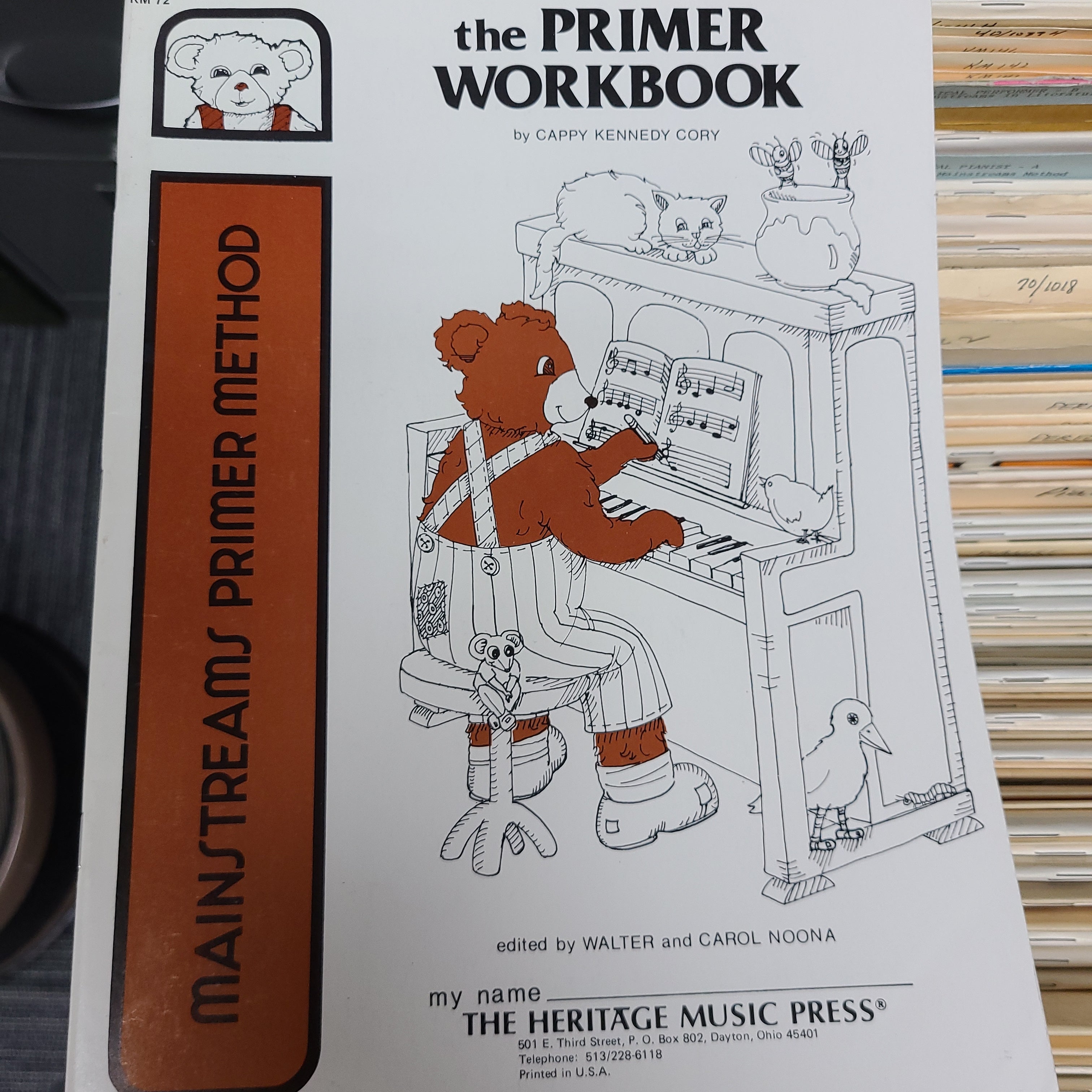 The Primer Workbook by Cappy Kennedy Cory – H & H Music